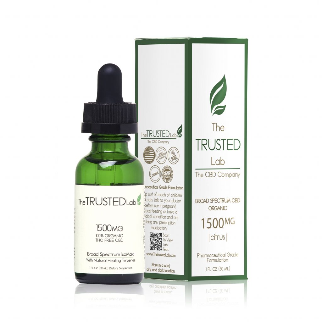 Broad Spectrum Lab Tests - High Quality CBD Products | The Trusted Lab