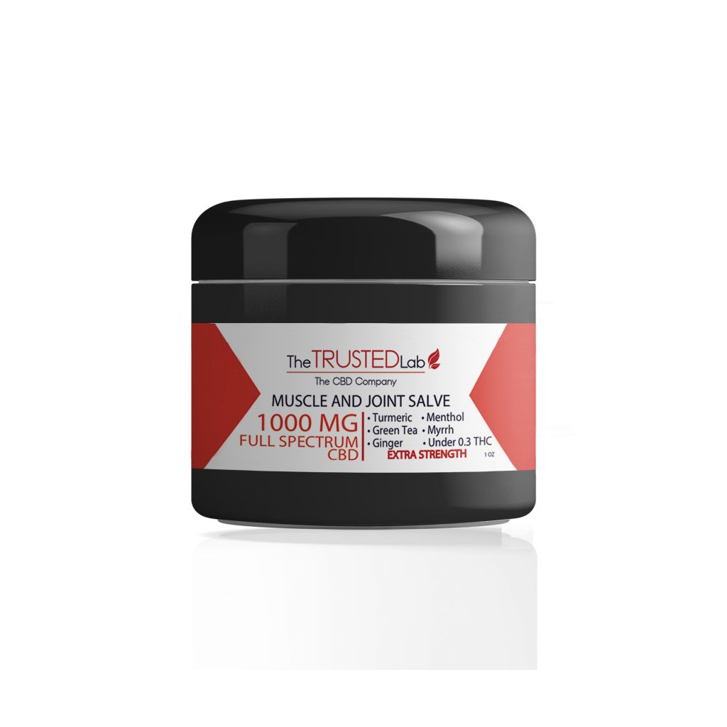 The Trusted Lab CBD Topical Cream | Extra Strength | THC Free