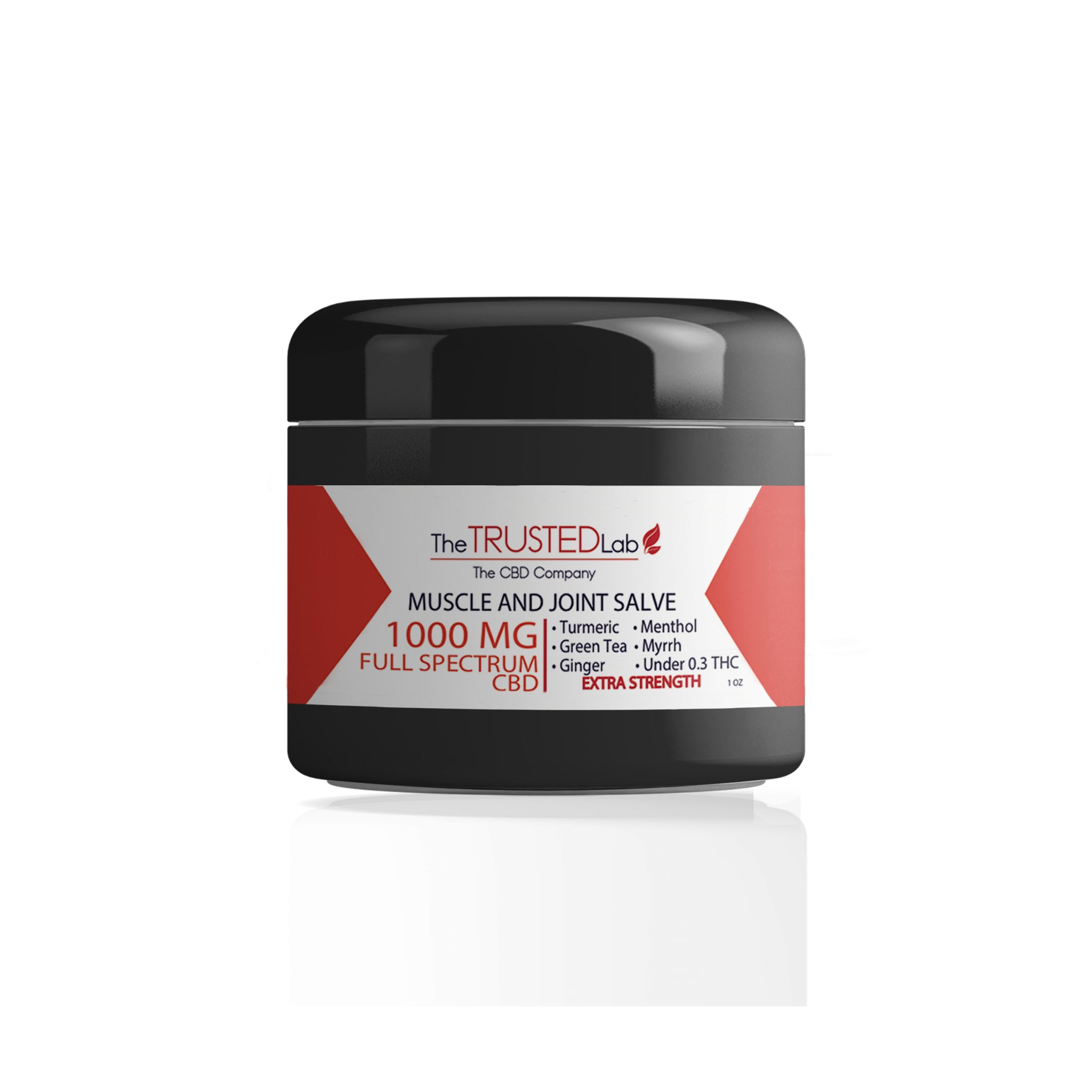 The Trusted Lab CBD Topical Cream | Extra Strength | THC Free