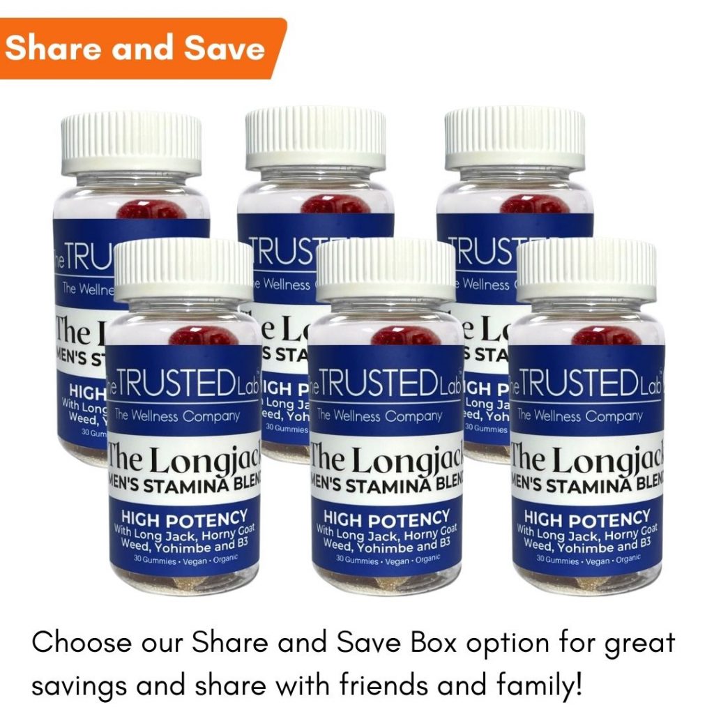 Longjack Men's Stamina Blend | Order Now with The Trusted Lab